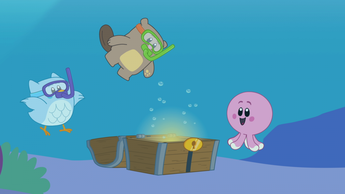 Luna, Chip & Inkie Minis - E27 - Finding Treasure | Knowledge Kids